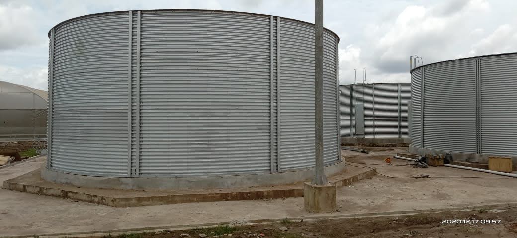 ZINCALUME WATER TANK | SWRO BWRO TWRO